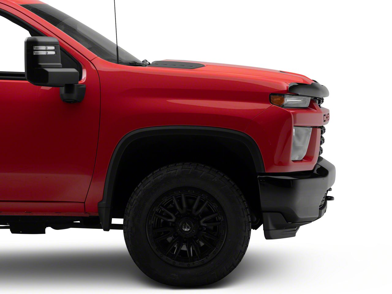 Silverado 2500 Bugflector II Hood Shield; Dark Smoke (20-25 Silverado ...