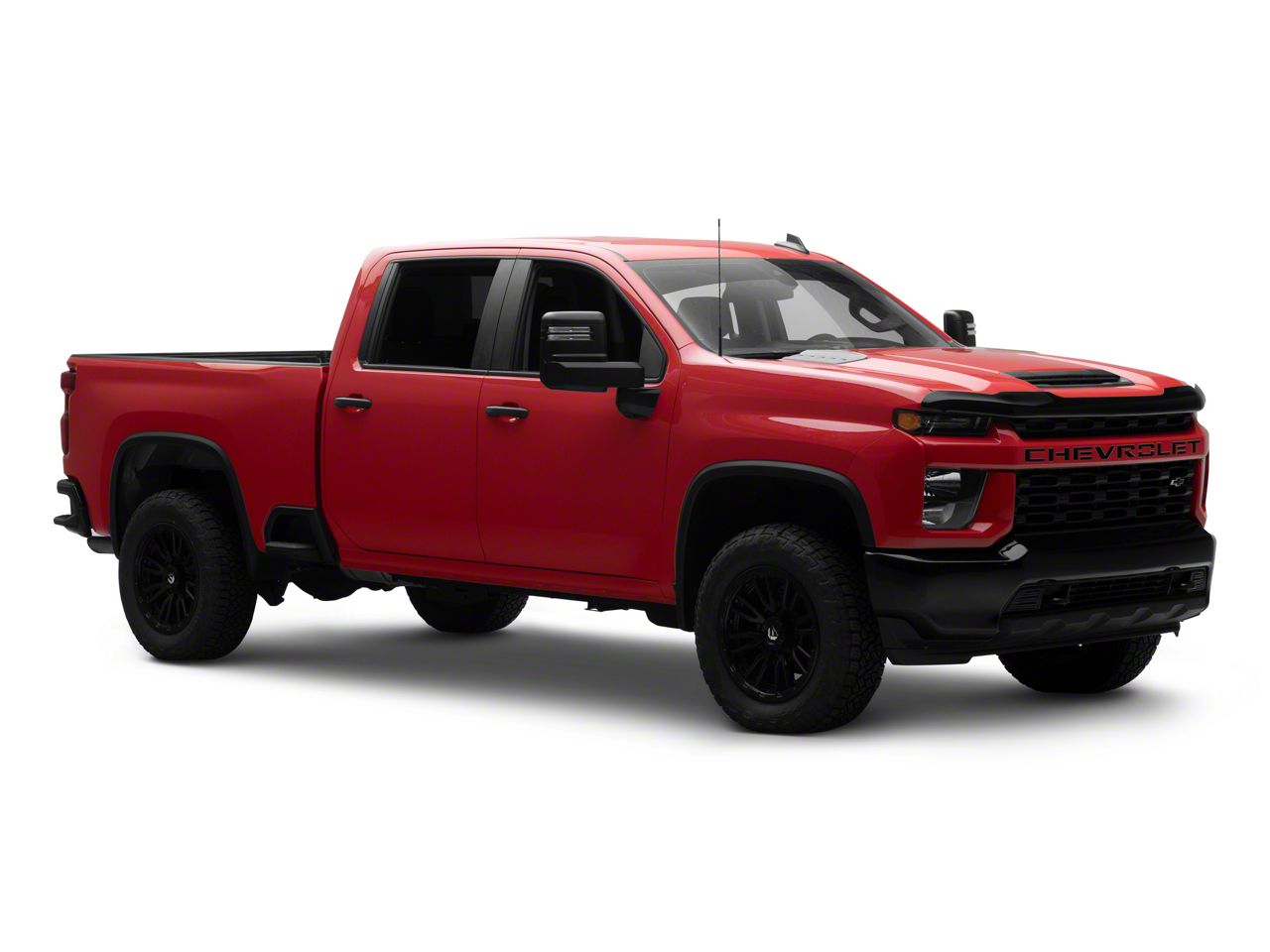 Silverado 2500 Bugflector II Hood Shield; Dark Smoke (20-25 Silverado ...