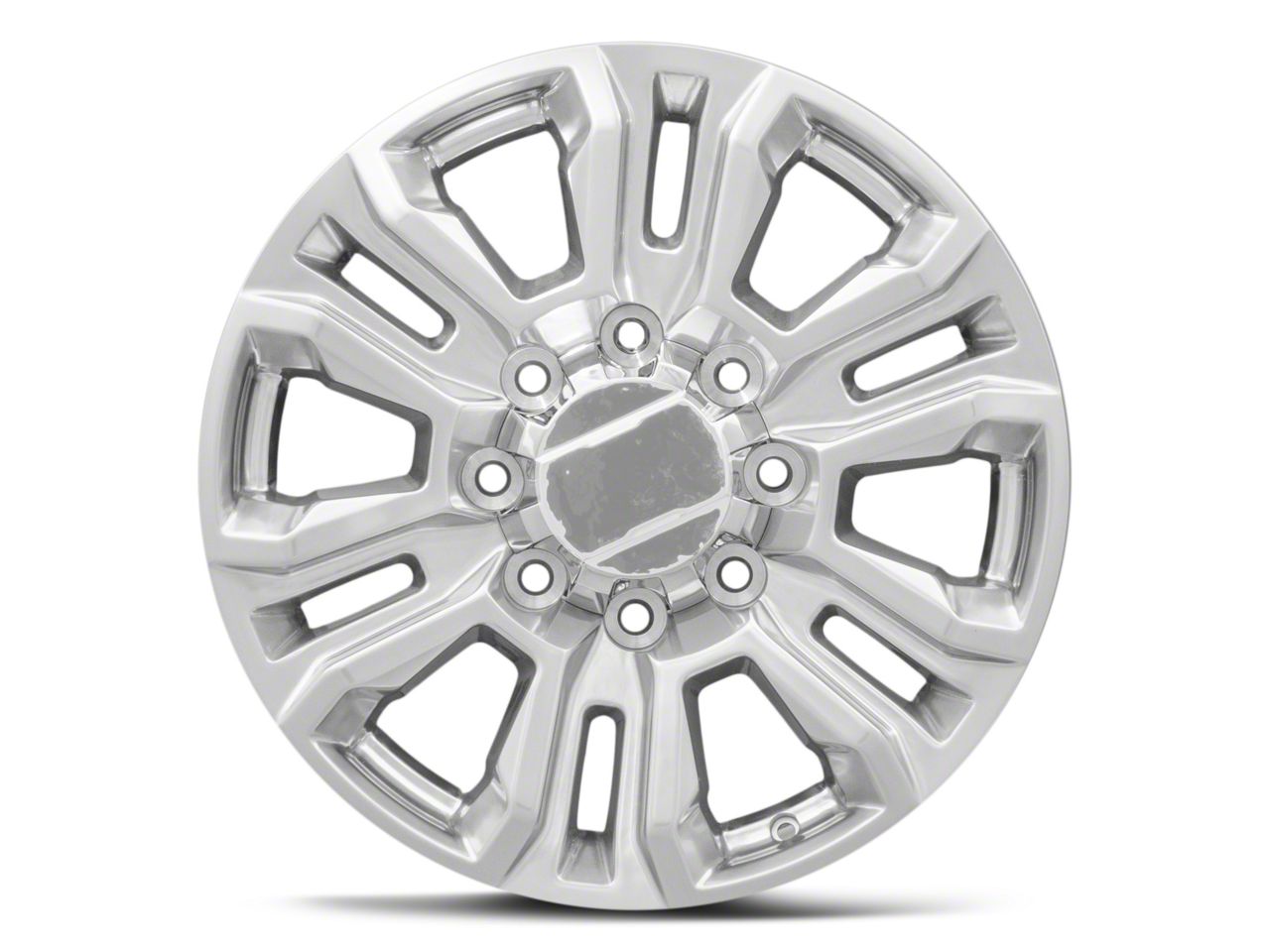 Silverado 2500 Denali Style Polished 8-Lug Wheel; 20x8.5; 47mm Offset ...