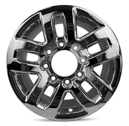 Silverado 2500 Double 5-Spoke Chrome 8-Lug Wheel; 18x8; 44mm Offset (20 ...