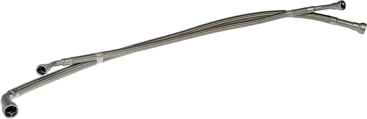 Silverado 2500 Flexible Stainless Steel Braided Fuel Line (2007 6.6L ...