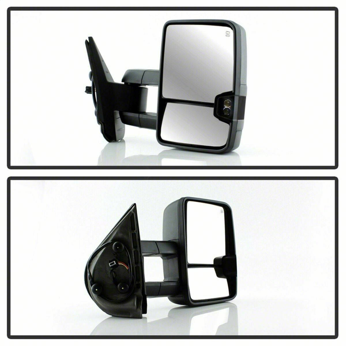 Silverado 2500 G2 Powered Heated Telescoping Mirrors with Smoked LED ...