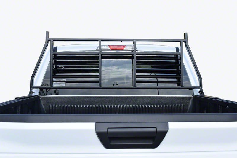 Silverado 2500 Heavy Duty Headache Rack; Black (07-25 Silverado 2500 HD ...