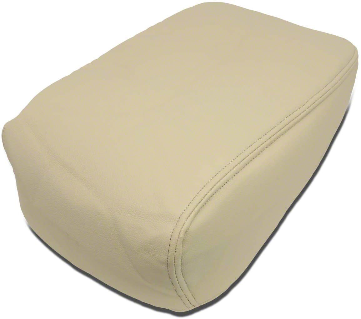 Silverado 2500 Leather Center Console Lid Cover; Tan (07-14 Silverado ...