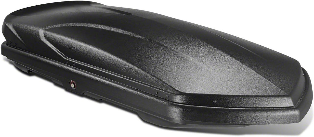 Silverado 2500 Lockable Roof Cargo Box; Matte Black (Universal; Some ...