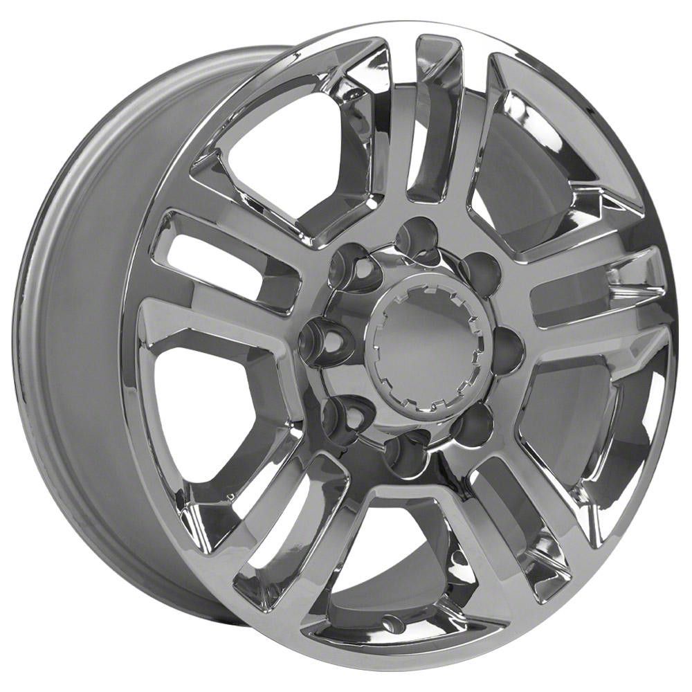 Silverado 2500 OE Style Chrome 8-Lug Wheel; 20x8.5; 44mm Offset (20-25 ...