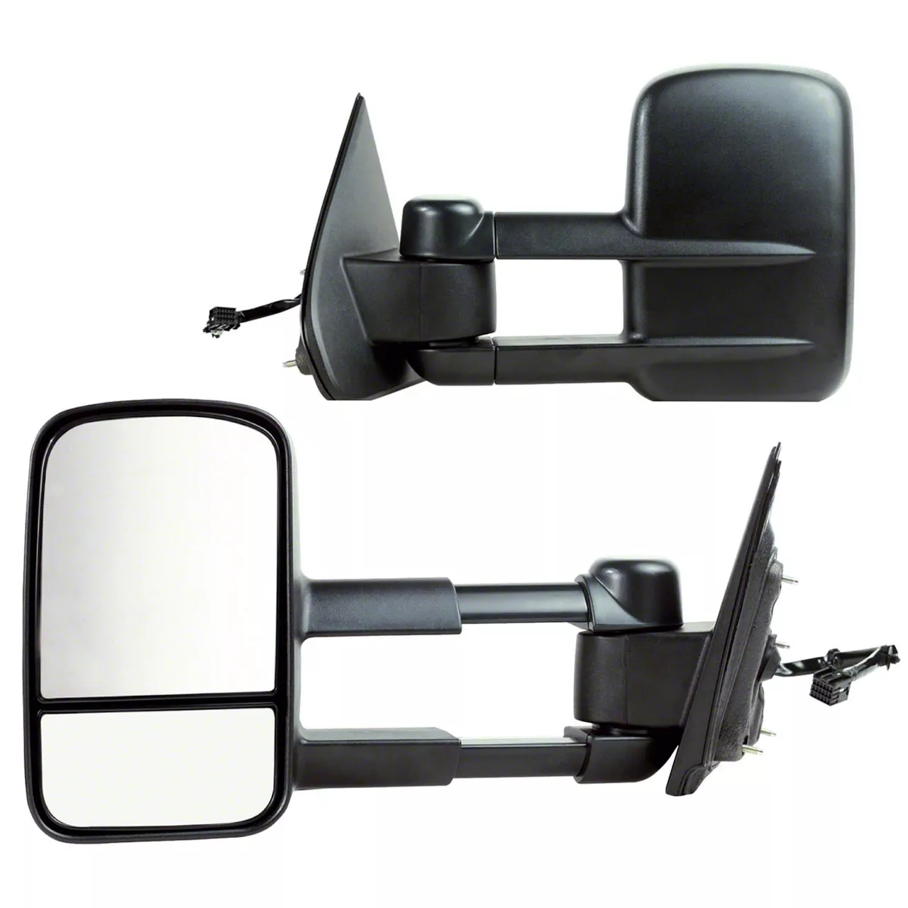Silverado 2500 OEM Style Extendable Powered Towing Mirrors; Driver and ...