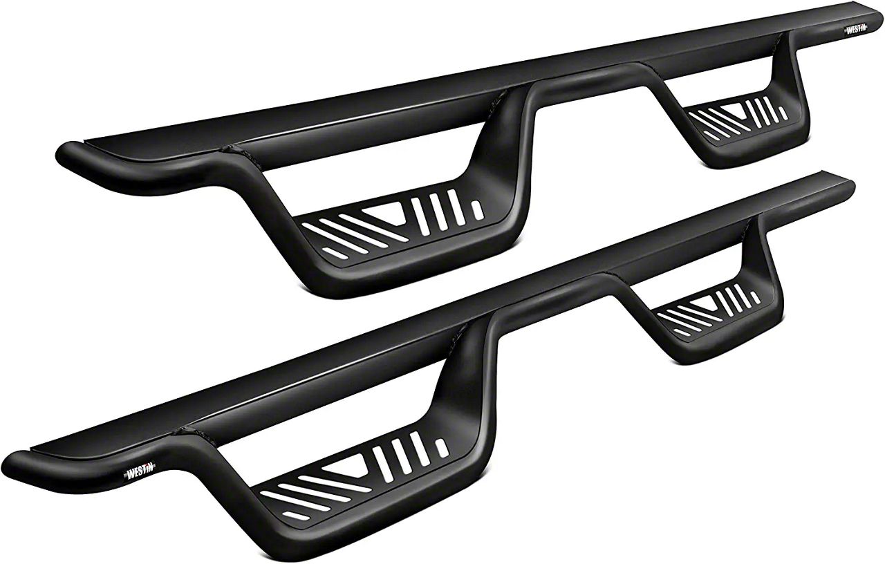Westin Silverado 2500 Outlaw Nerf Side Step Bars; Textured Black 20 ...