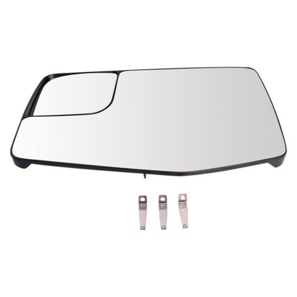 Silverado 2500 Power Heated Mirror Glass; Driver Side (20-26 Chevrolet ...