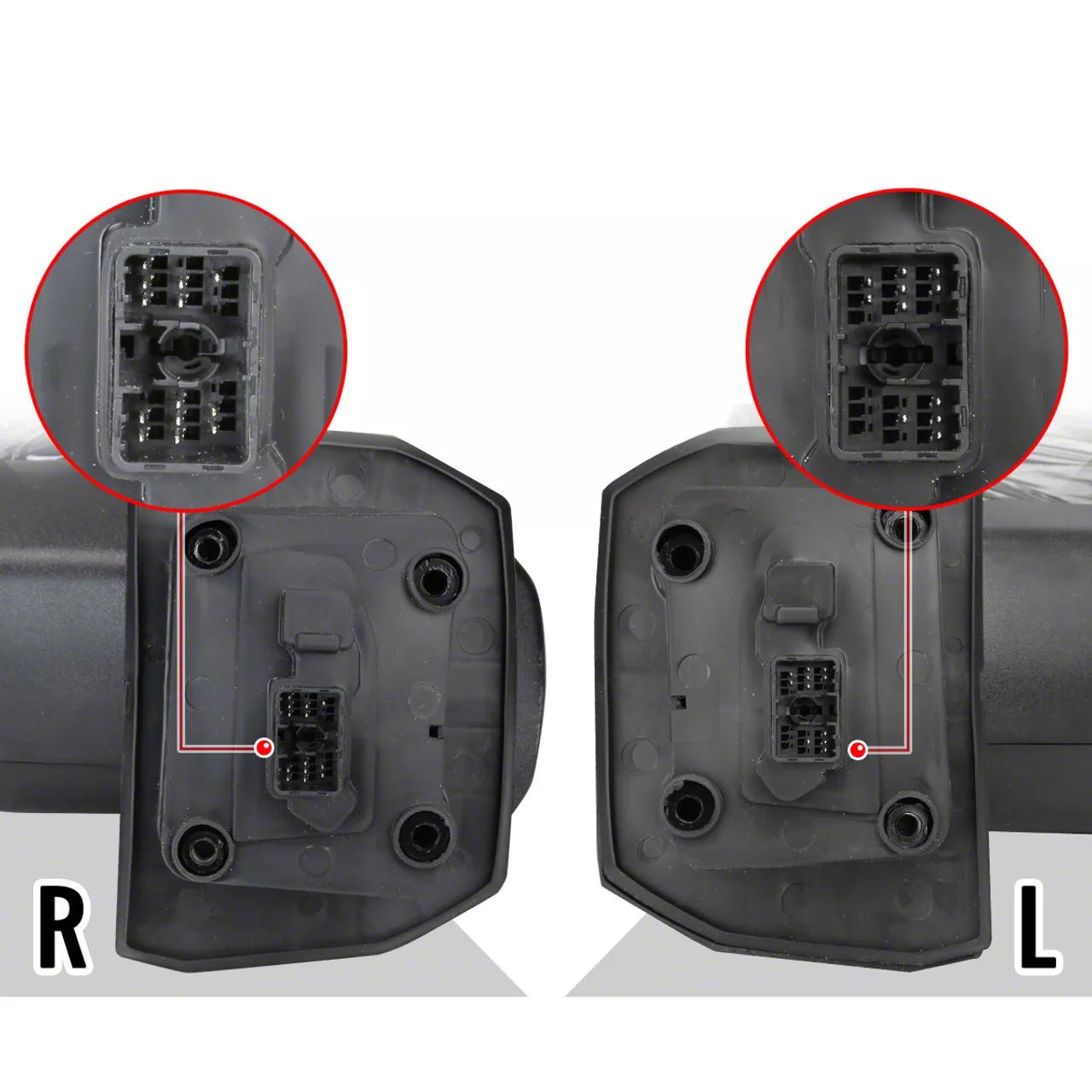 Silverado 2500 Powered Heated Manual Extendeable Towing Mirrors with ...