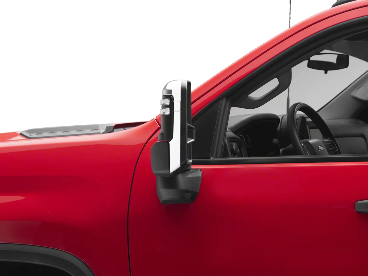 Silverado 2500 Powered Heated Manual Extendeable Towing Mirrors with ...