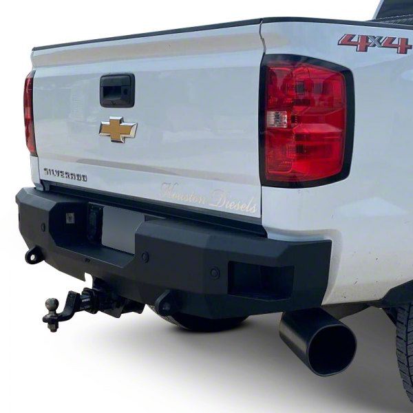 Silverado 2500 Premier Series Rear Bumper; Black Textured (11-19 ...
