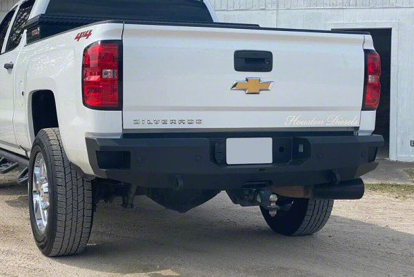 Silverado 2500 Premier Series Rear Bumper; Black Textured (11-19 ...