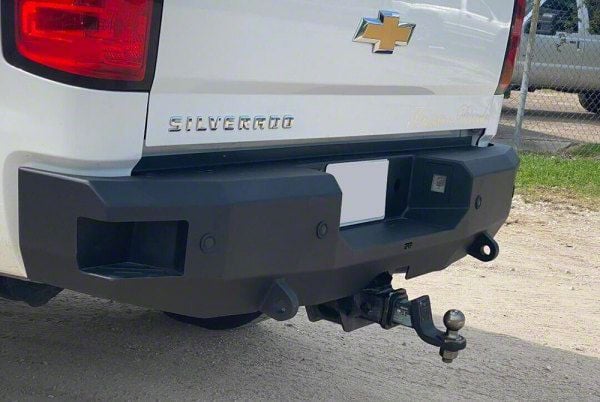 Silverado 2500 Premier Series Rear Bumper; Black Textured (11-19 ...
