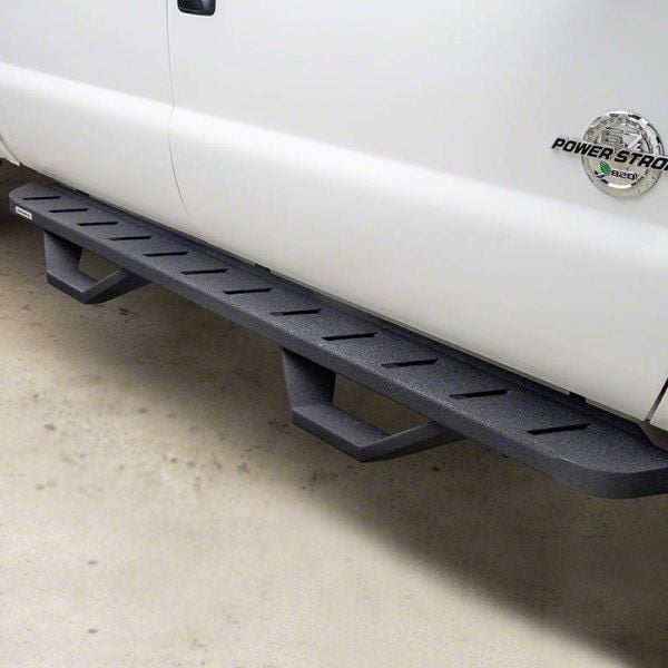 Go Rhino Silverado 2500 RB10 Running Boards with Drop Steps; Textured ...