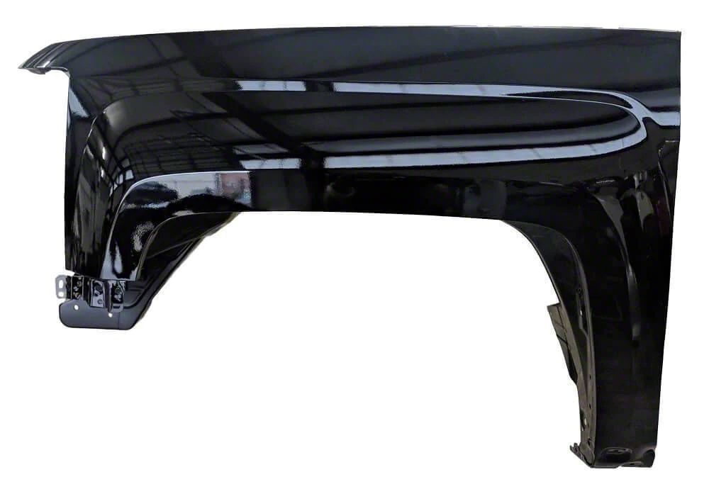 Silverado 2500 Replacement Aftermarket Fender; Driver Side; Black (15 ...