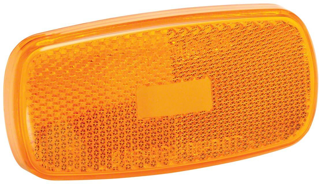 Silverado 2500 Replacement Trailer Clearance Light Lens 59; Amber