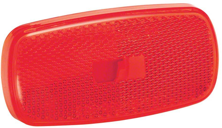Silverado 2500 Replacement Trailer Clearance Light Lens 59; Red