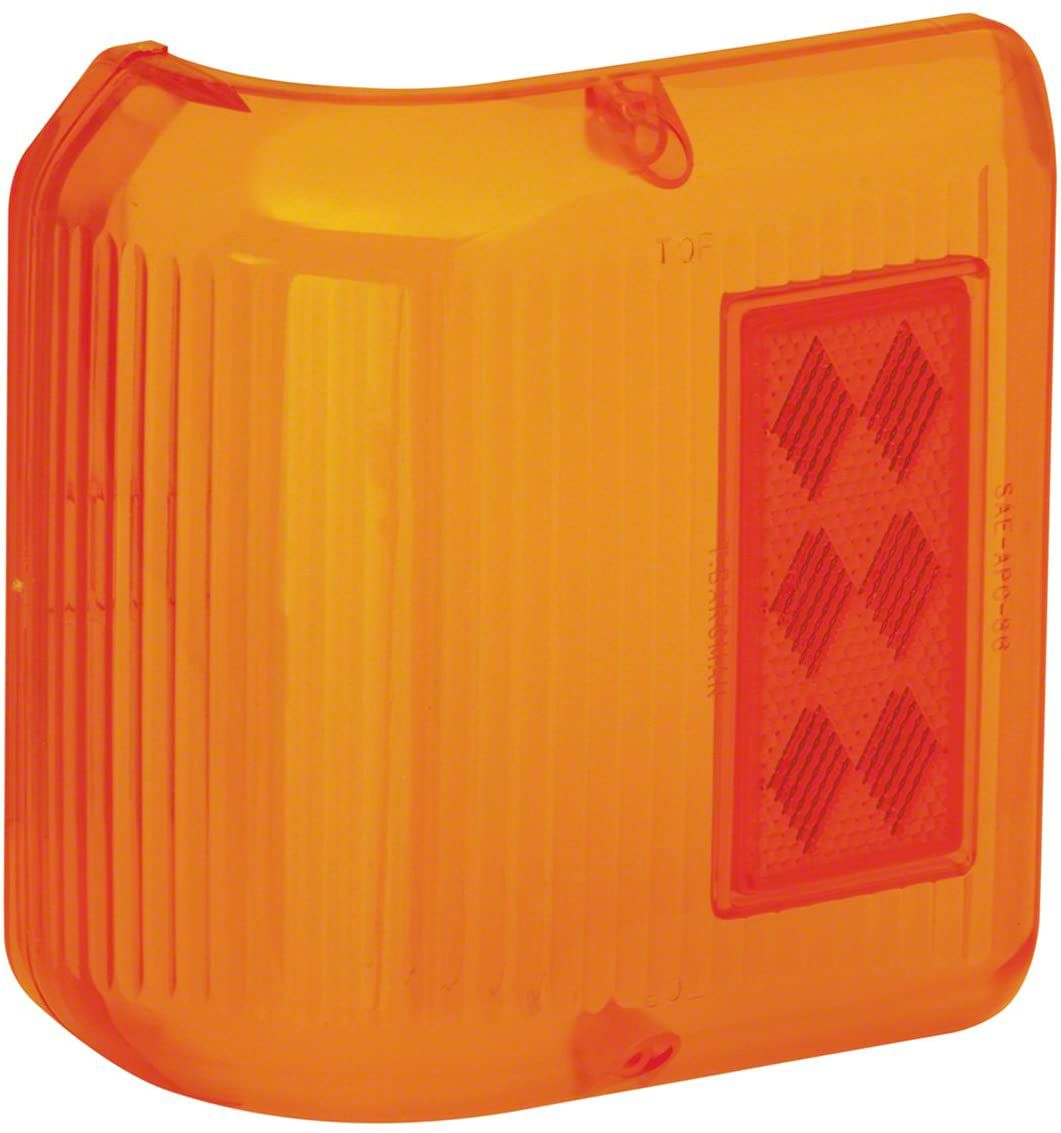 Silverado 2500 Replacement Wrap-Around Clearance Light Lens 86; Amber