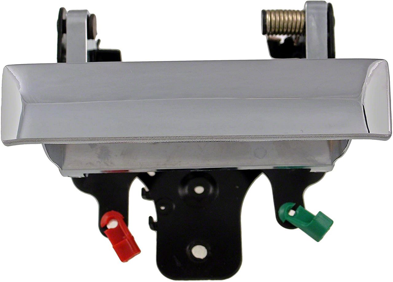 Silverado 2500 Tailgate Handle; All Chrome; Without Keyhole and ...