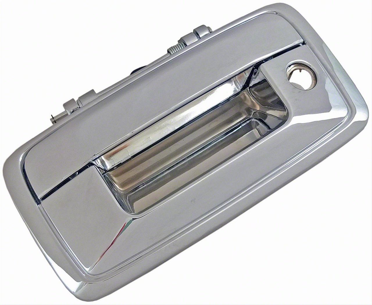 Silverado 2500 Tailgate Handle; Chrome; With Keyhole; Without Backup ...
