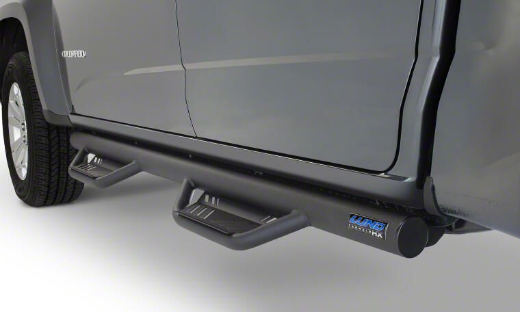 Silverado 2500 Terrain HX Side Step Bars; Black (20-24 Silverado 2500 ...