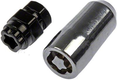 Silverado 3500 Chrome Duplex Acorn Wheel Lug Nut Locks; M14x1.50; Set ...