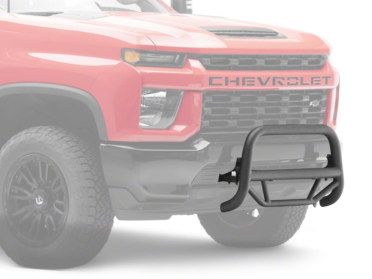 Silverado 3500 Max T Bull Bar; Textured Black (20-26 Silverado 3500 HD ...