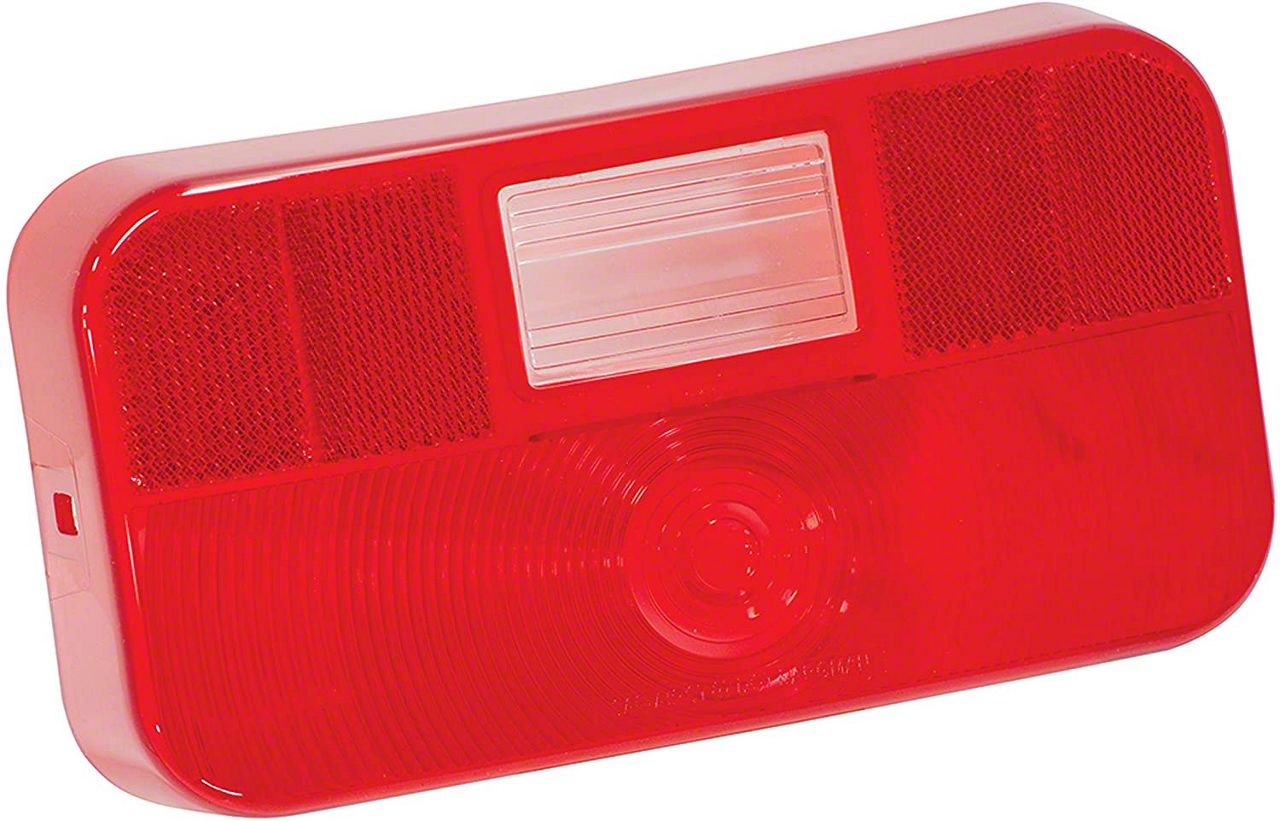 Silverado 3500 Replacement Tail Light Lens Red with Backup with License ...