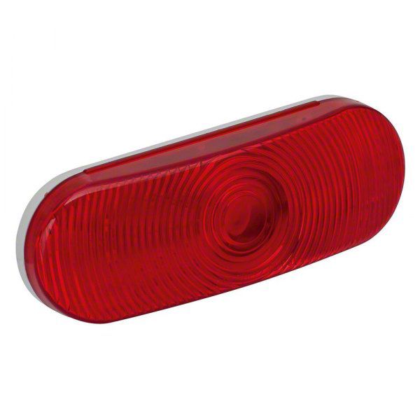 Silverado 3500 Sealed Trailer Tail Light; 6-Inch Oblong Red Tail Light
