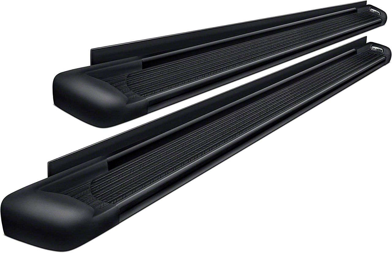 Silverado 3500 SG6 LED Running Boards without Mounting Kit; Black (20 ...