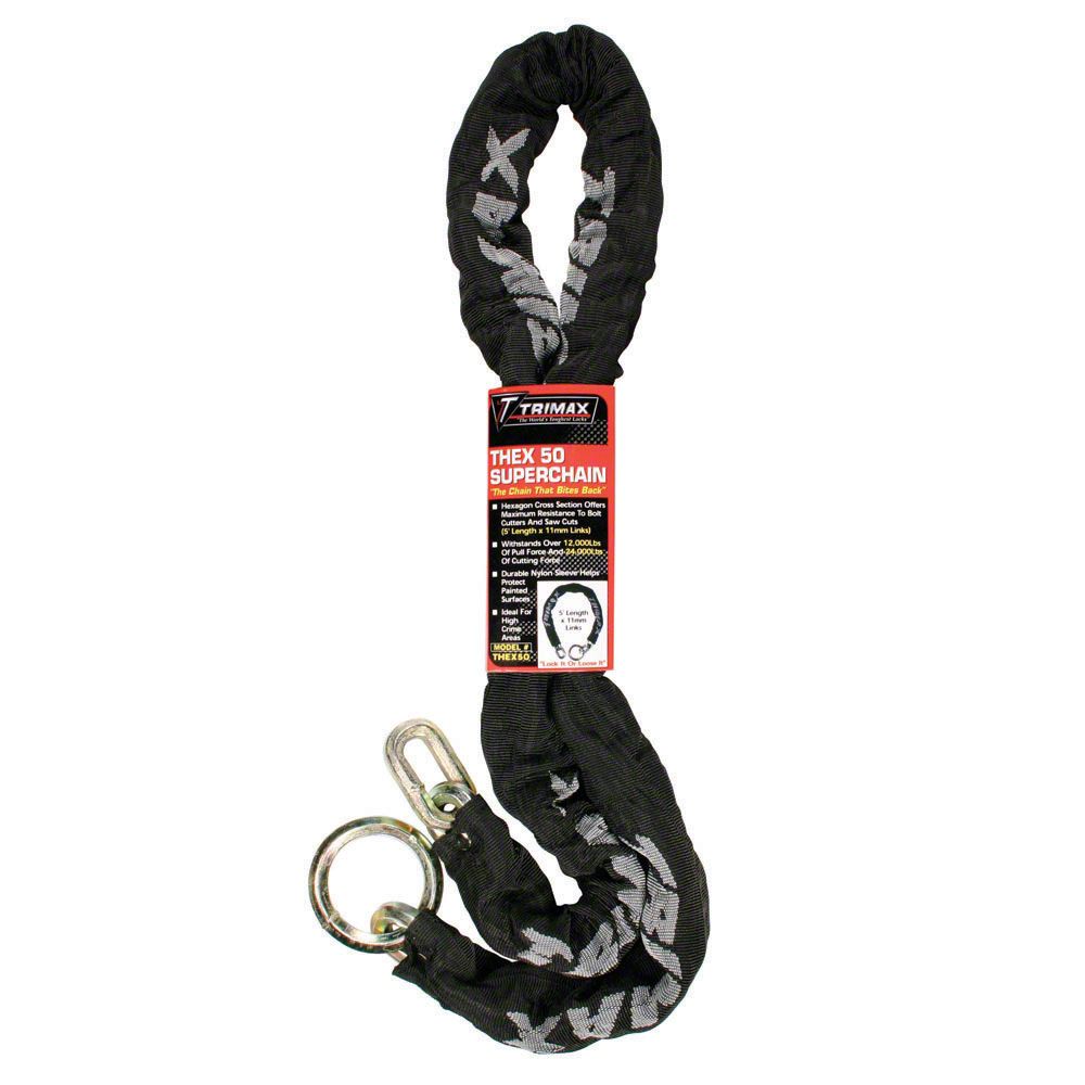 Silverado 3500 THEX Super Chain with 12mm Hexagon Chain Links; 5-Foot ...