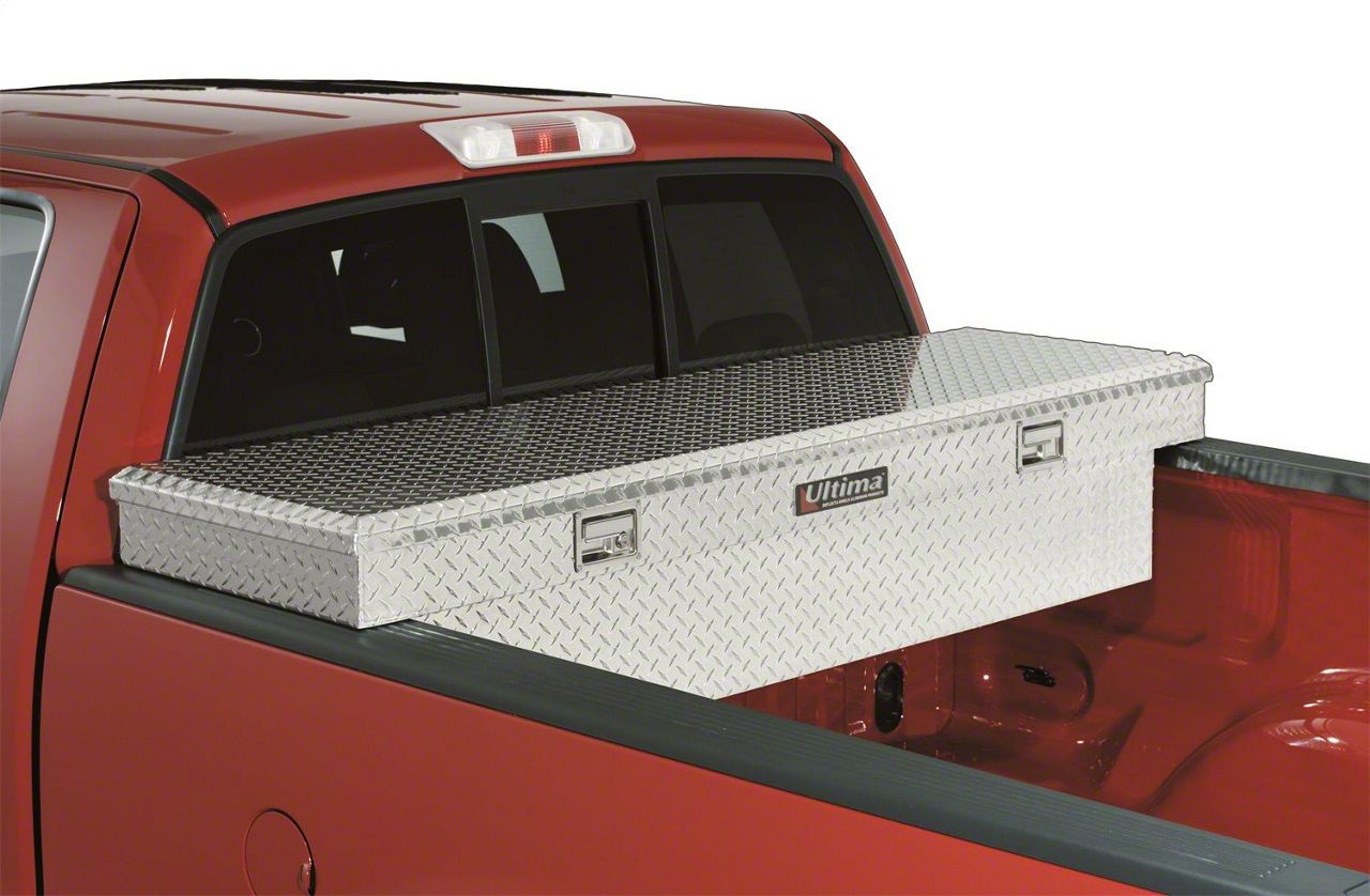 Silverado 3500 Ultima Single-Lid Crossover Tool Box; Brite (07-10 ...