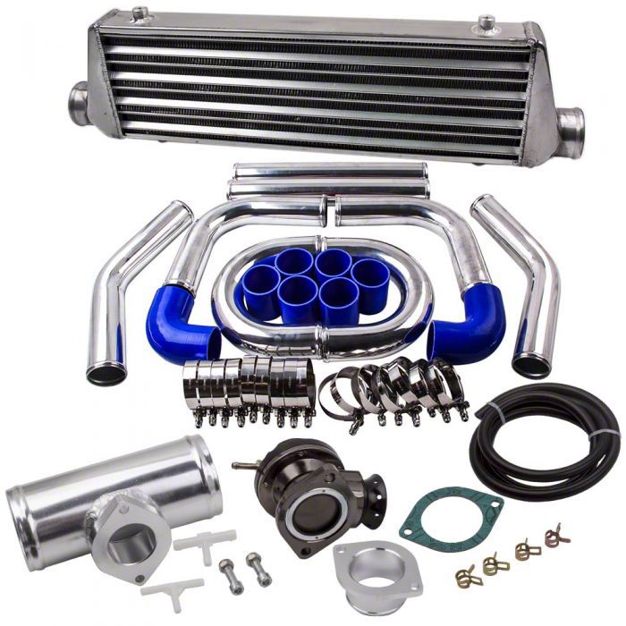 Silverado 3500 Universal Front Mount Intercooler Kit (Universal; Some ...