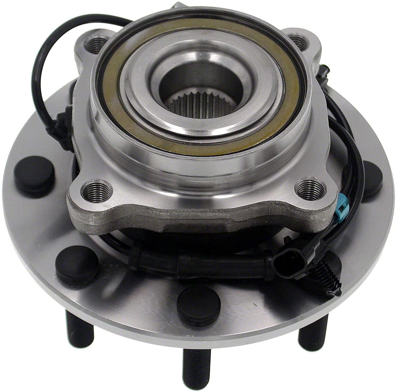 Silverado 3500 Wheel Hub and Bearing Assembly; Rear (07-10 Silverado ...
