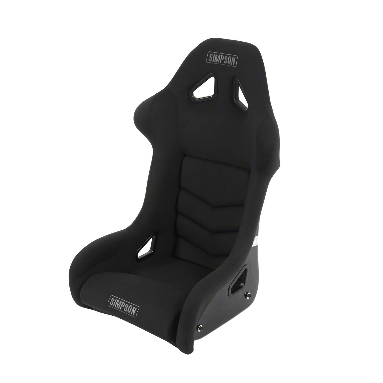 Simpson F-250 Super Duty Club Series Bucket Seat; Black Cloth; Extra ...
