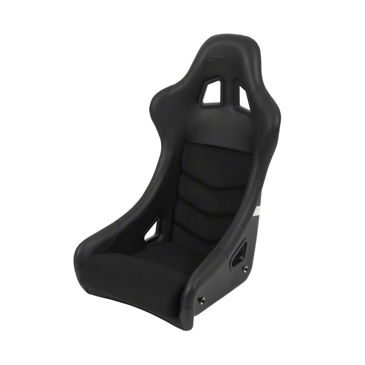 Simpson F-250 Super Duty Club Series Bucket Seat; Black Vinyl; Large ...