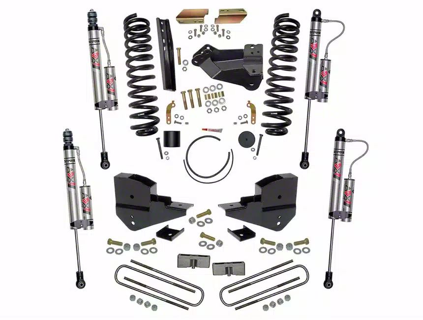 SkyJacker F-250 Super Duty 6-Inch Suspension Lift Kit with Rear Lift ...