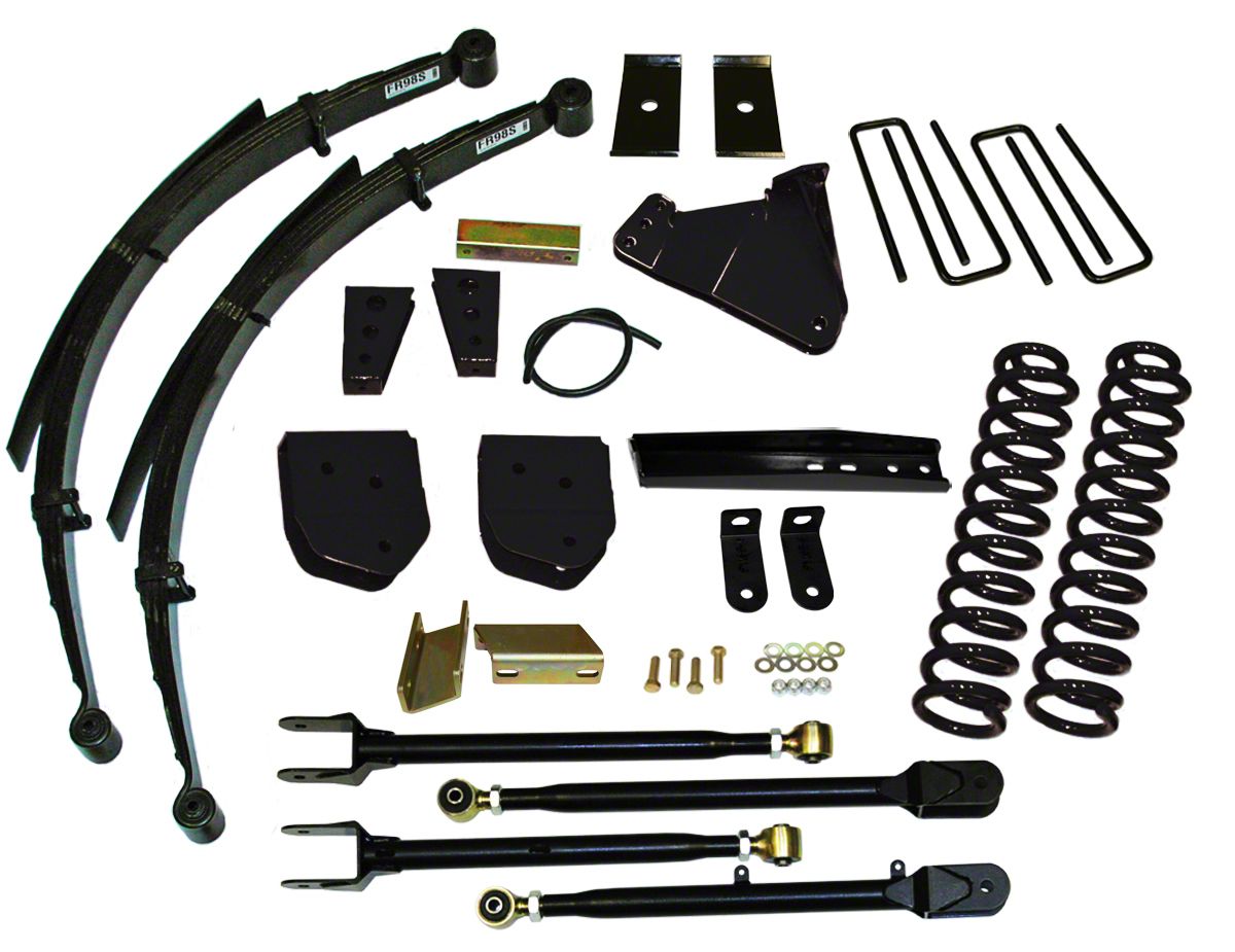 SkyJacker F-350 Super Duty 6-Inch Suspension Lift Kit with 4-Link ...