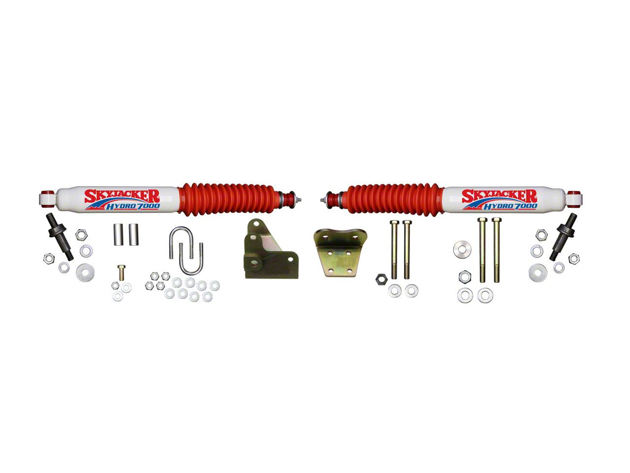 SkyJacker F-150 Hydro 7000 Dual Steering Stabilizer Kit for Skyjacker 6 ...