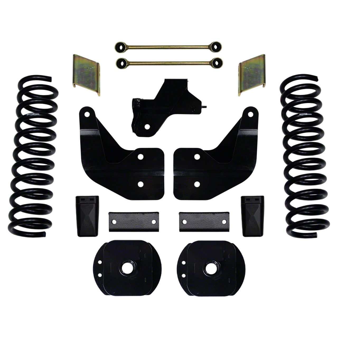 SkyJacker RAM 2500 4-Inch Suspension Lift Kit with Rear Coil Spacers ...