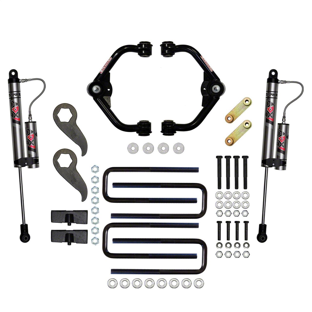 SkyJacker Silverado 3500 3 to 3.50-Inch Suspension Lift Kit With ADX 2. ...