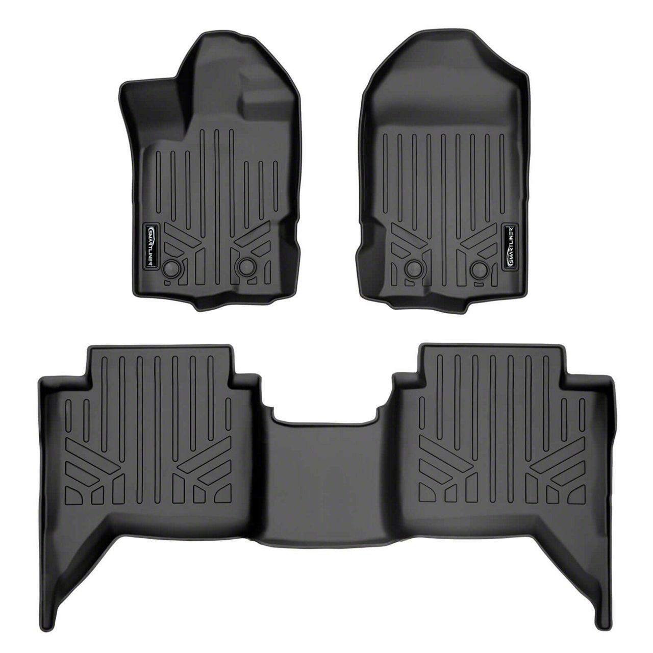 SmartLiner Ranger Smart Coverage Custom Fit Front and Rear Floor Liners ...
