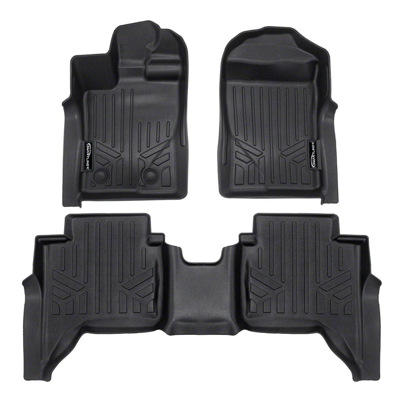 SmartLiner Ranger Smart Coverage Custom Fit Front and Rear Floor Liners ...