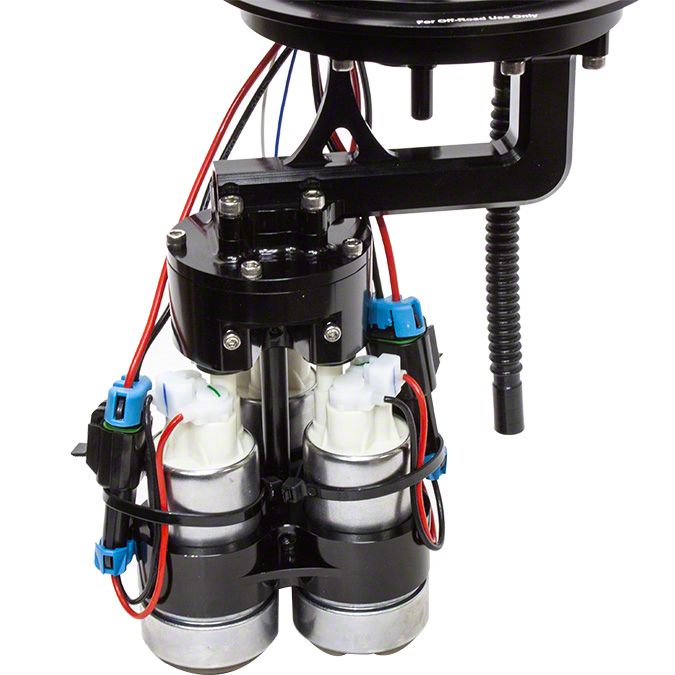 Snow Fuel F-150 Billet Fuel Hat Pump; 3-Pump Streetable SNF-52800H (15 ...