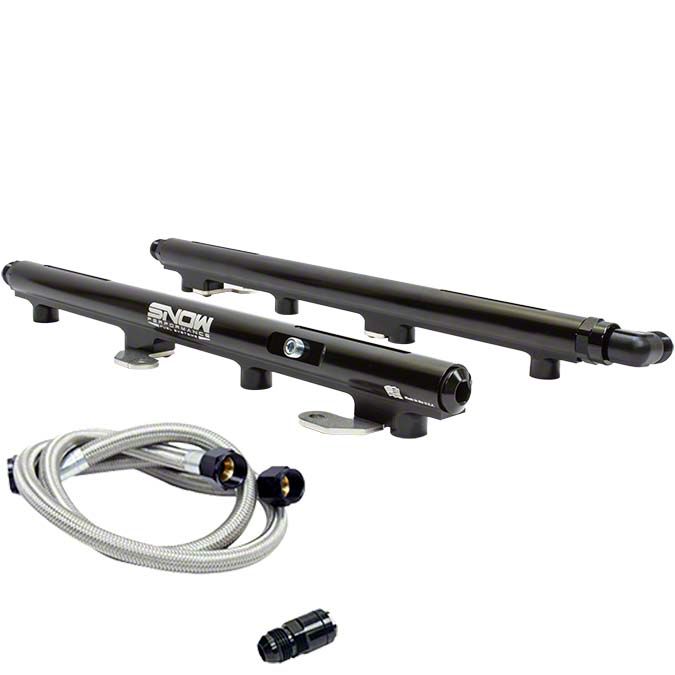 Snow Performance RAM 3500 Billet Fuel Rail Kit for Factory Height ...
