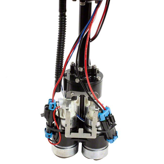 Snow Performance Silverado 1500 Billet Fuel Hat Pump; 2-Pump Streetable ...