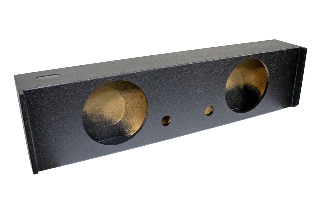 SoundSkins F-250 Super Duty Dual 12-Inch Sealed Down Fire Subwoofer Box ...