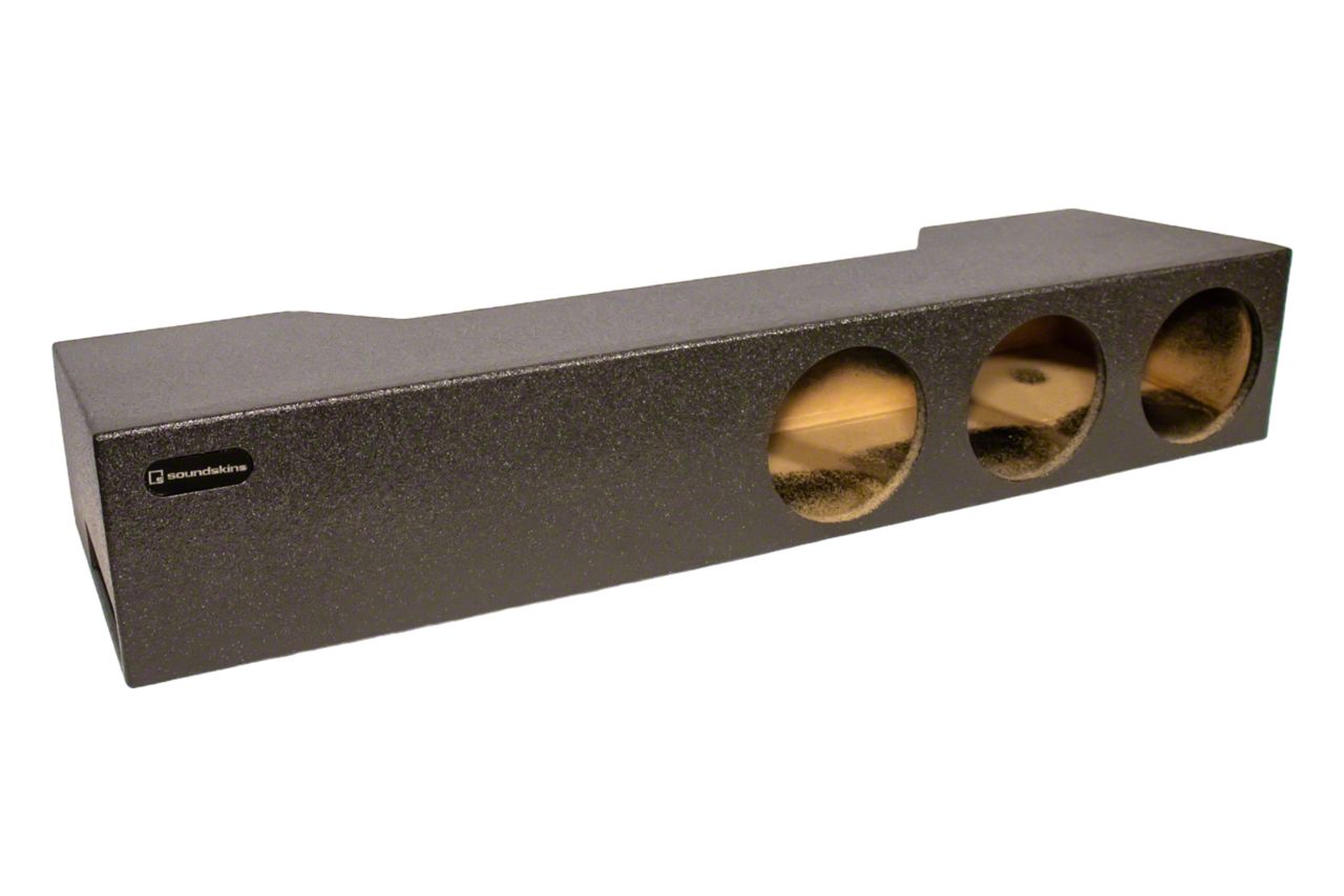 SoundSkins RAM 1500 Triple 8-Inch Ported Front Fire Subwoofer Box; Bed ...