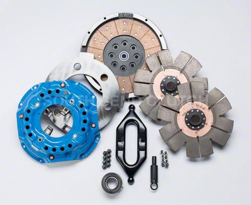 South Bend Clutch RAM 3500 Stage 6 Competition Dual Disc Sintered Iron Clutch Kit; 10 Spline ...